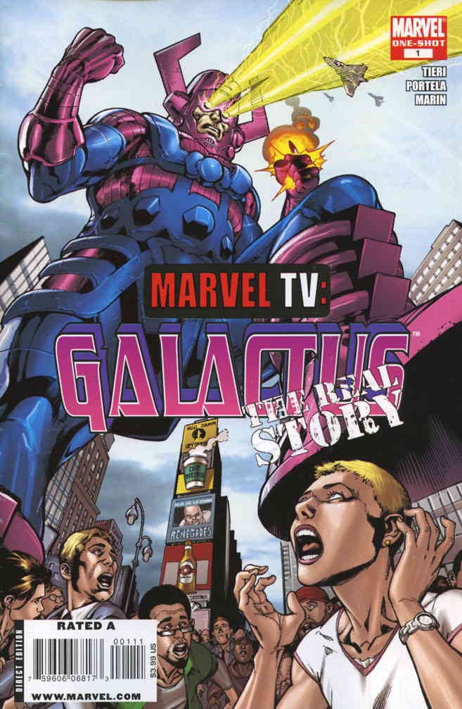 Marvel TV: Galactus-The Real Story #1 VF ; Marvel Comic Book - Walmart.com