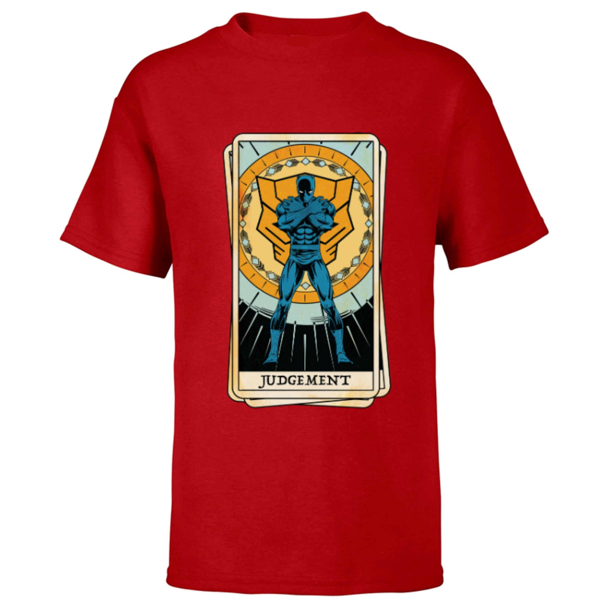 Marvel Tarot Arcana Black Panther as the Judgement Card - Short Sleeve ...