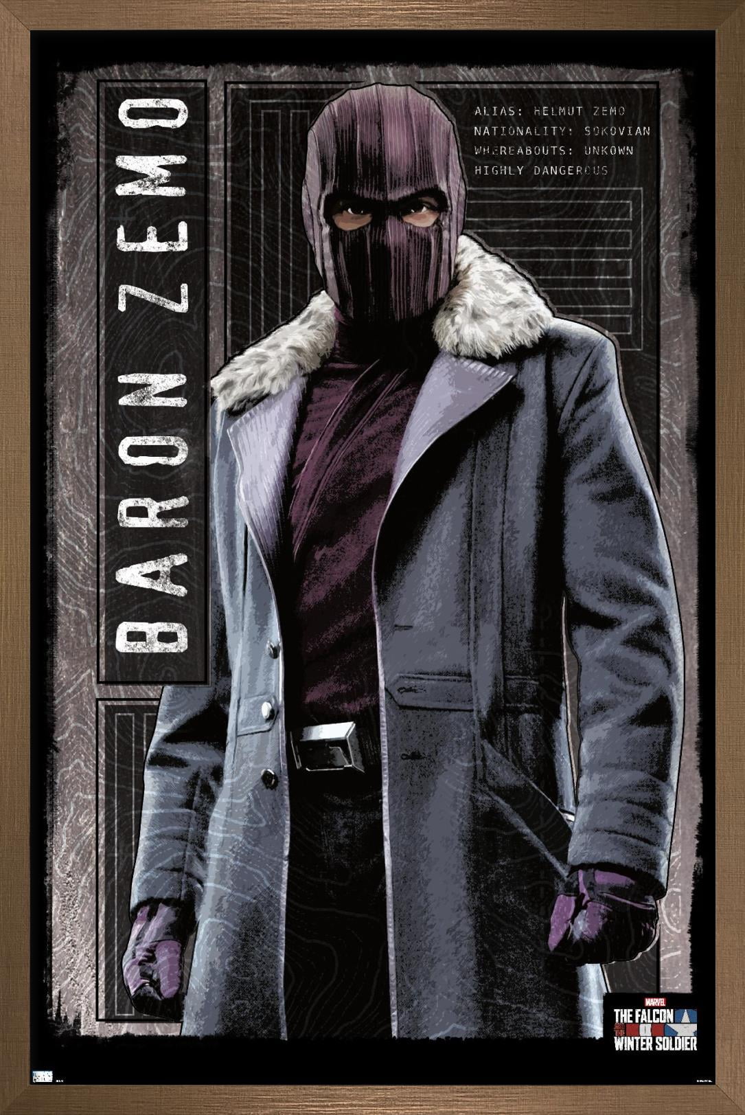Marvel TeleVision Falcon and Winter Soldier - Baron Zemo Wall Poster ...