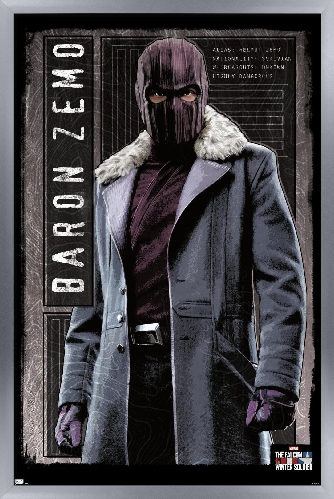 Marvel TeleVision Falcon and Winter Soldier - Baron Zemo Wall Poster ...
