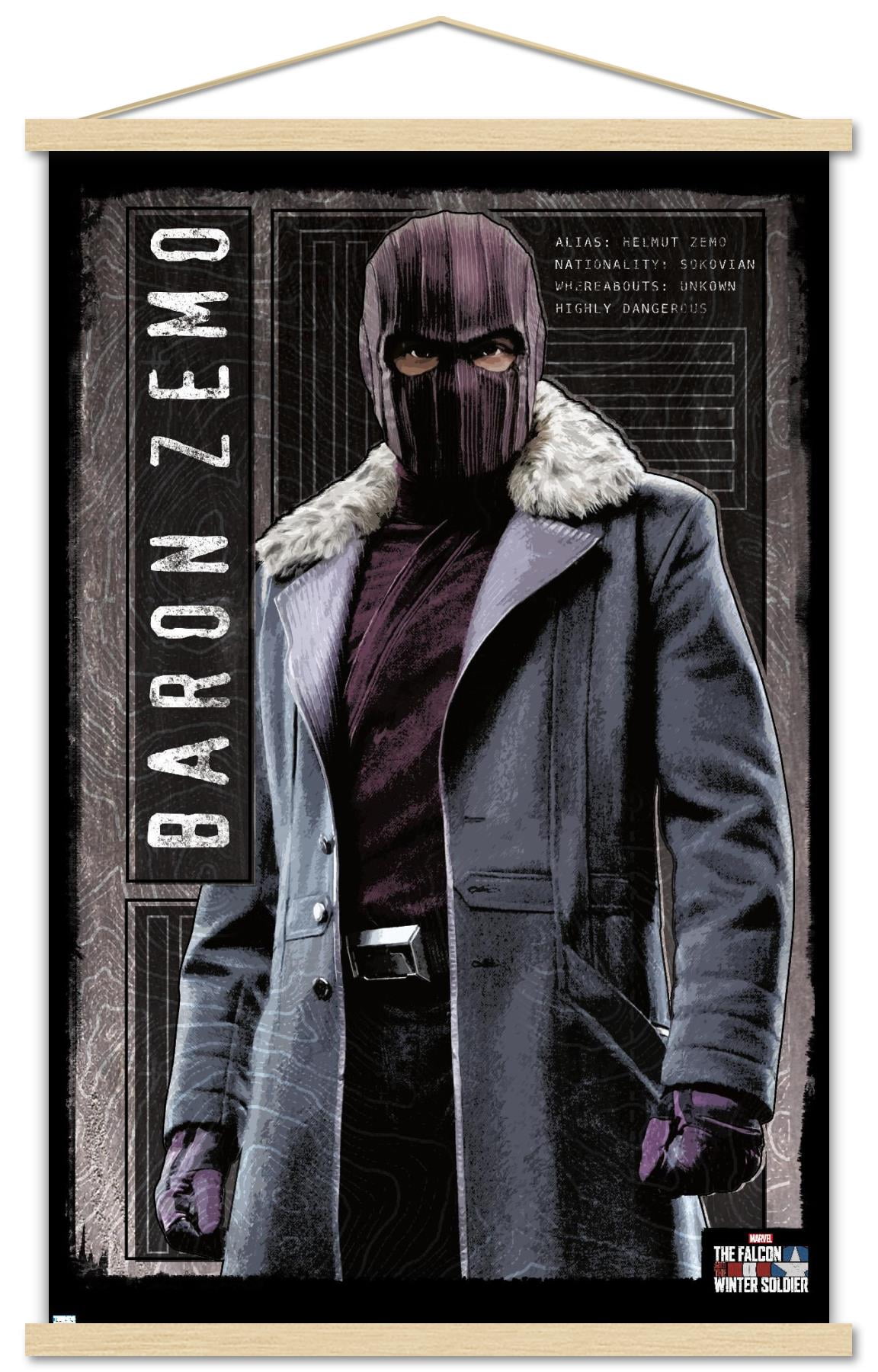Marvel TeleVision Falcon and Winter Soldier - Baron Zemo Wall Poster ...