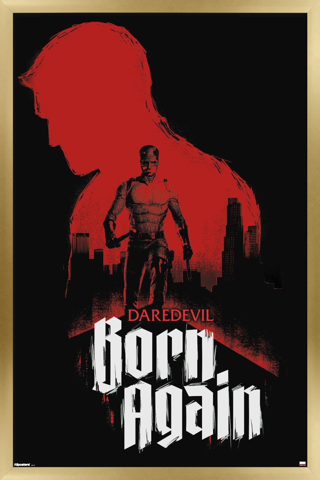 Marvel Television's Daredevil: Born Again - Daredevil Silhouette Wall ...