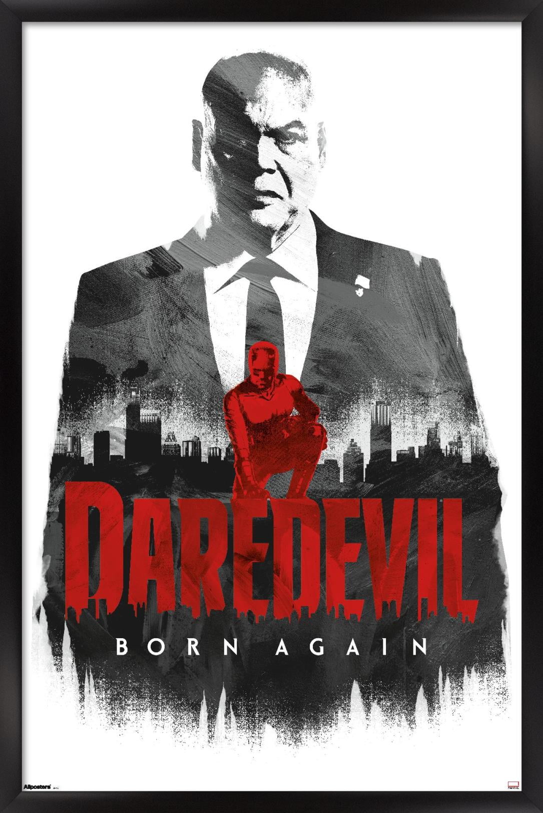 Marvel Television's Daredevil: Born Again - Logo Wall Poster, 22.375" x ...