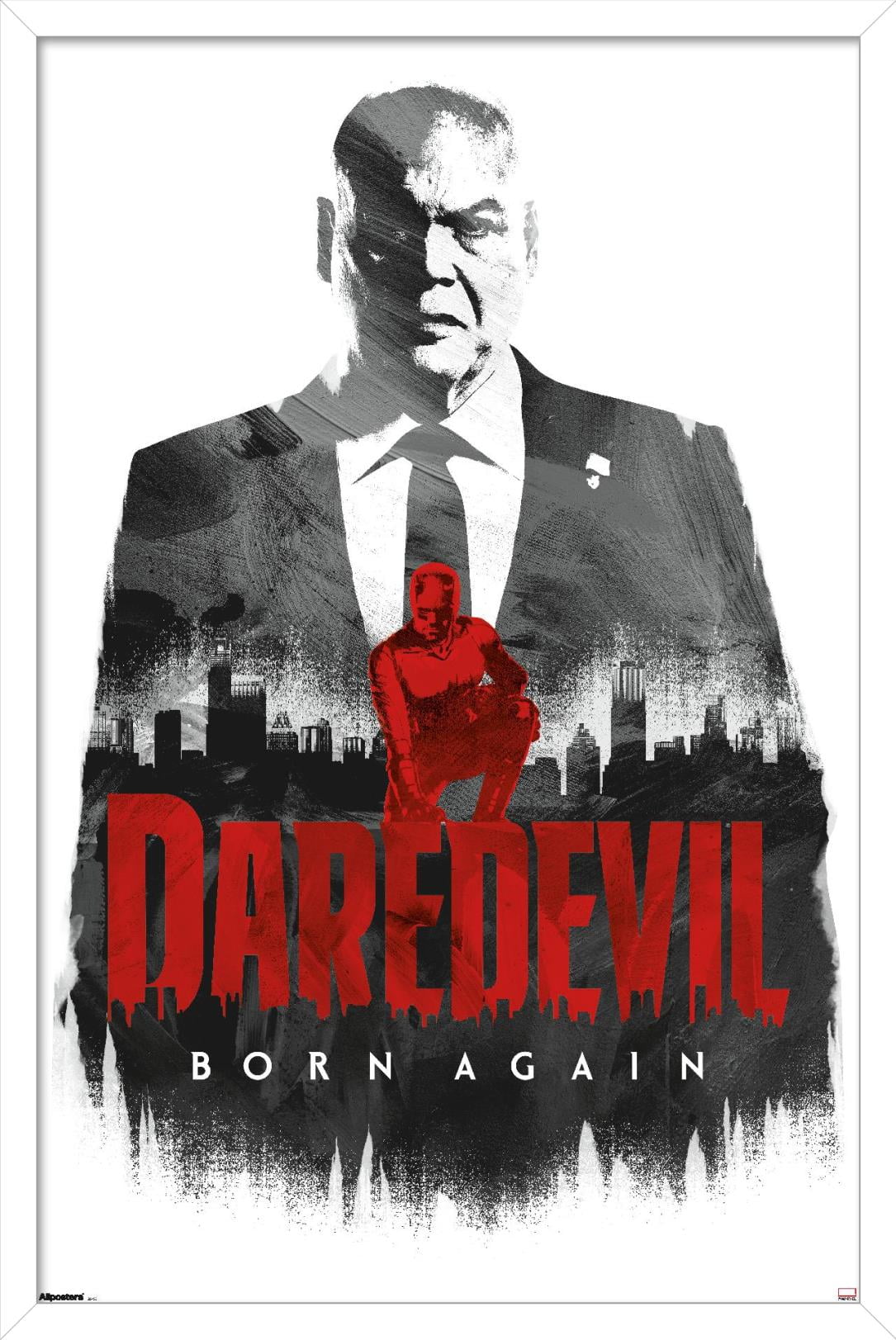 Marvel Television's Daredevil: Born Again - Logo Wall Poster, 22.375" x ...