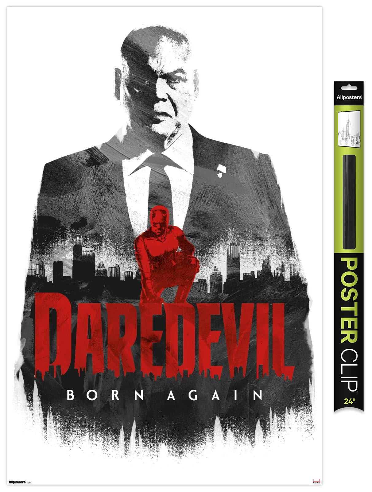 Marvel Television's Daredevil: Born Again - Logo Wall Poster, 22.375" x ...
