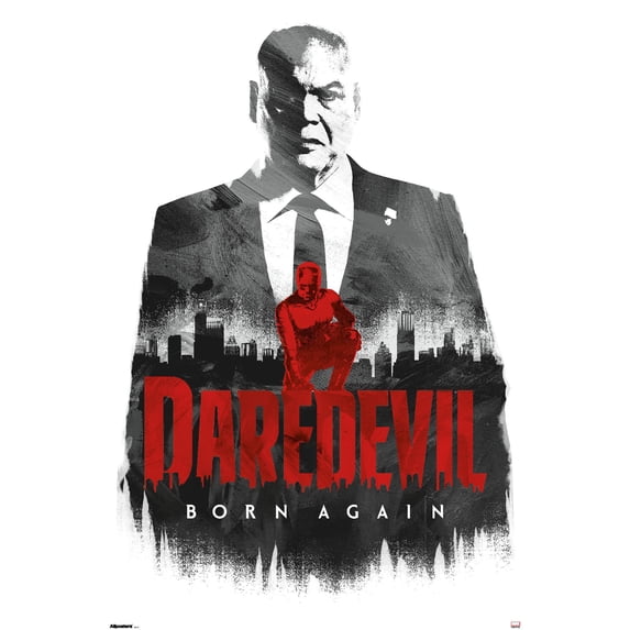 Marvel Television's Daredevil: Born Again - Logo Wall Poster, 22.375" x ...