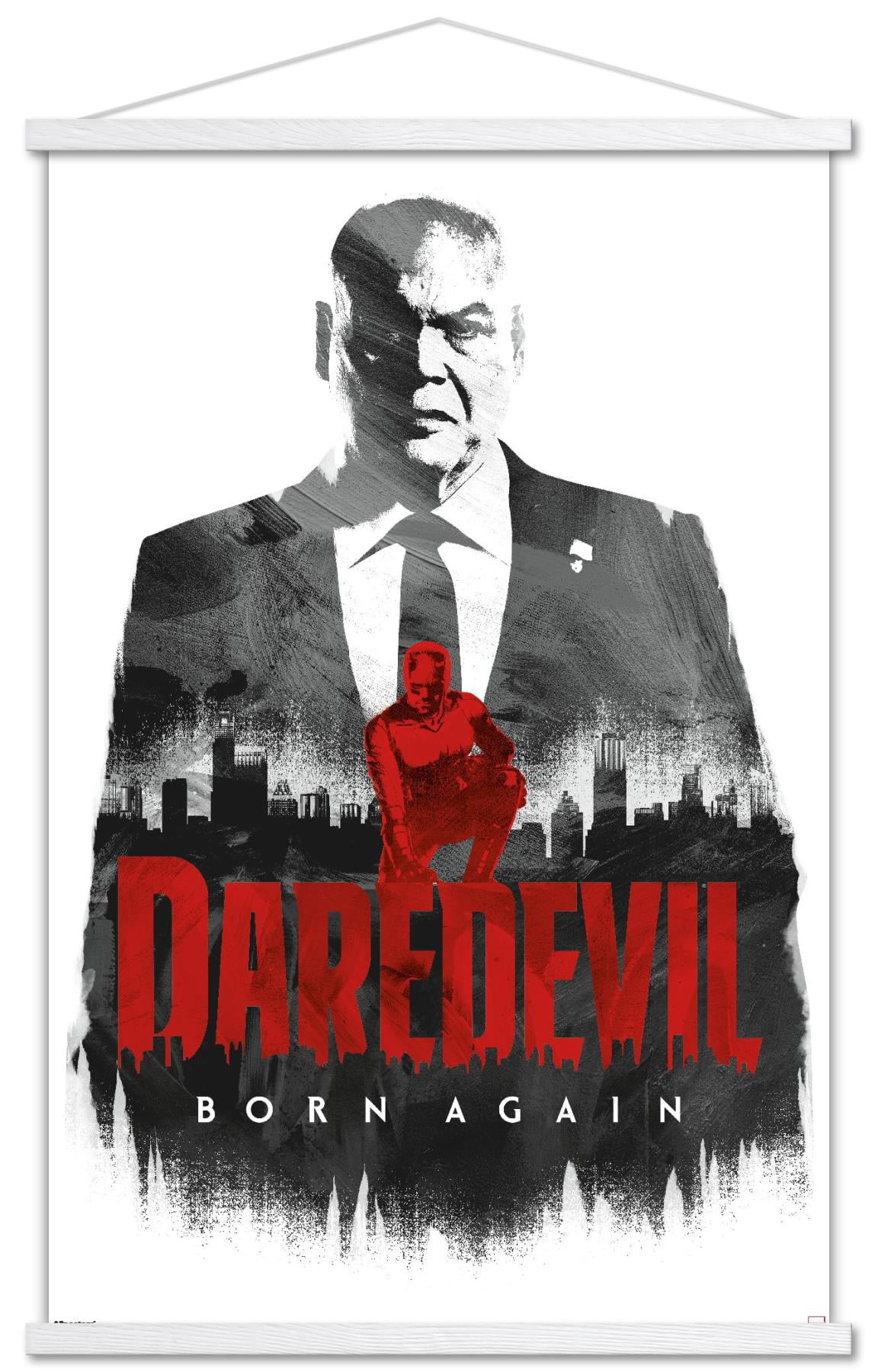Marvel Television's Daredevil: Born Again - Logo Wall Poster with ...