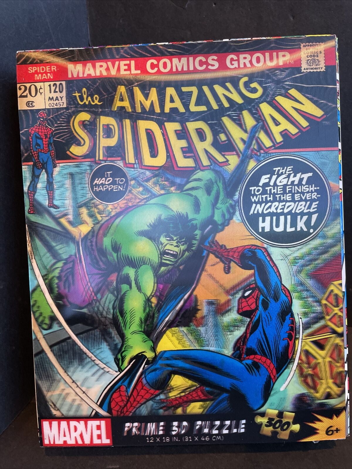 Marvel The Amazing Spider-Man 300pc 3D Puzzle - Walmart.com