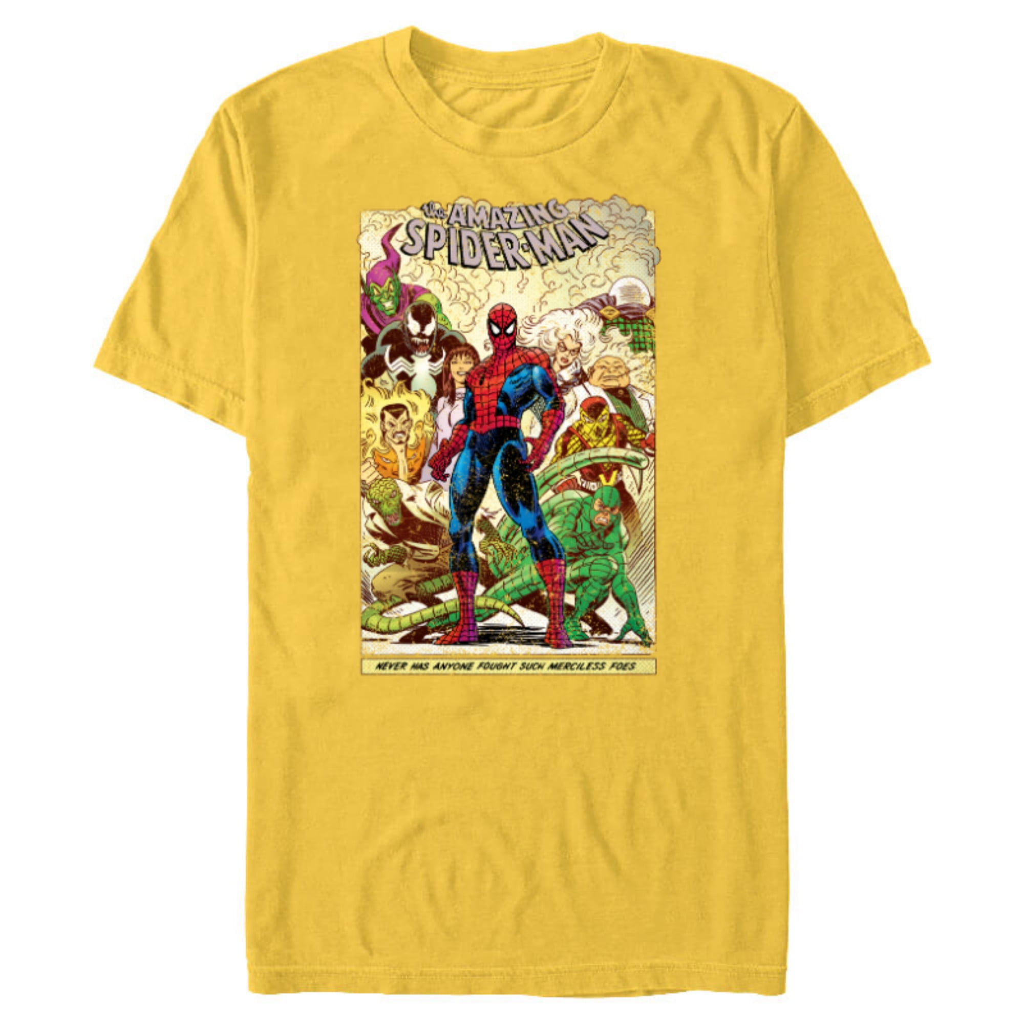 Marvel The Amazing Spider-Man Comic - Short Sleeve Blended T-Shirt for ...