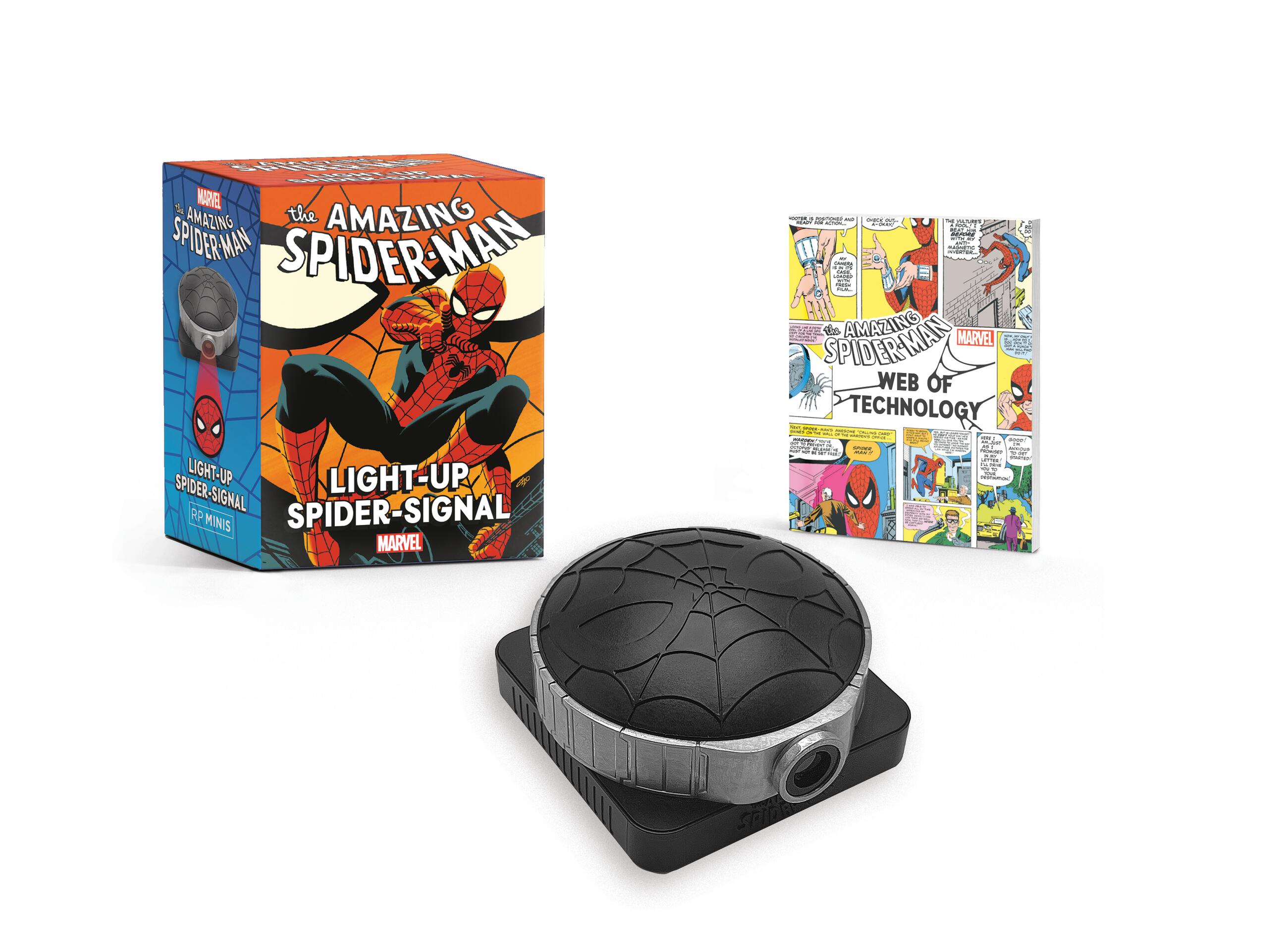 Marvel: The Amazing Spider-Man Light-Up Spider-Signal (Paperback ...
