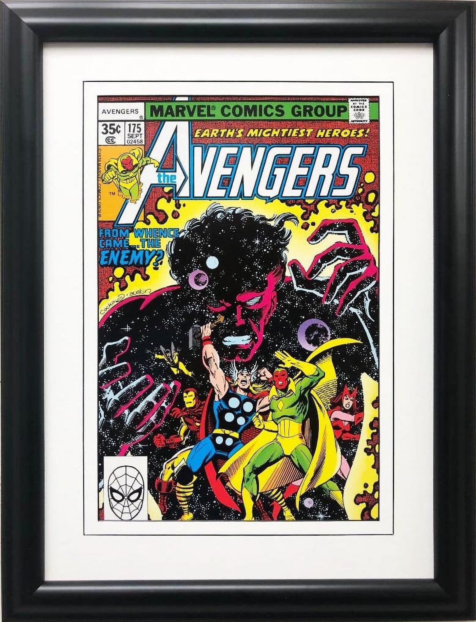 Marvel "The Avengers" # 175 Framed Comic Book Poster Generic - Walmart.com