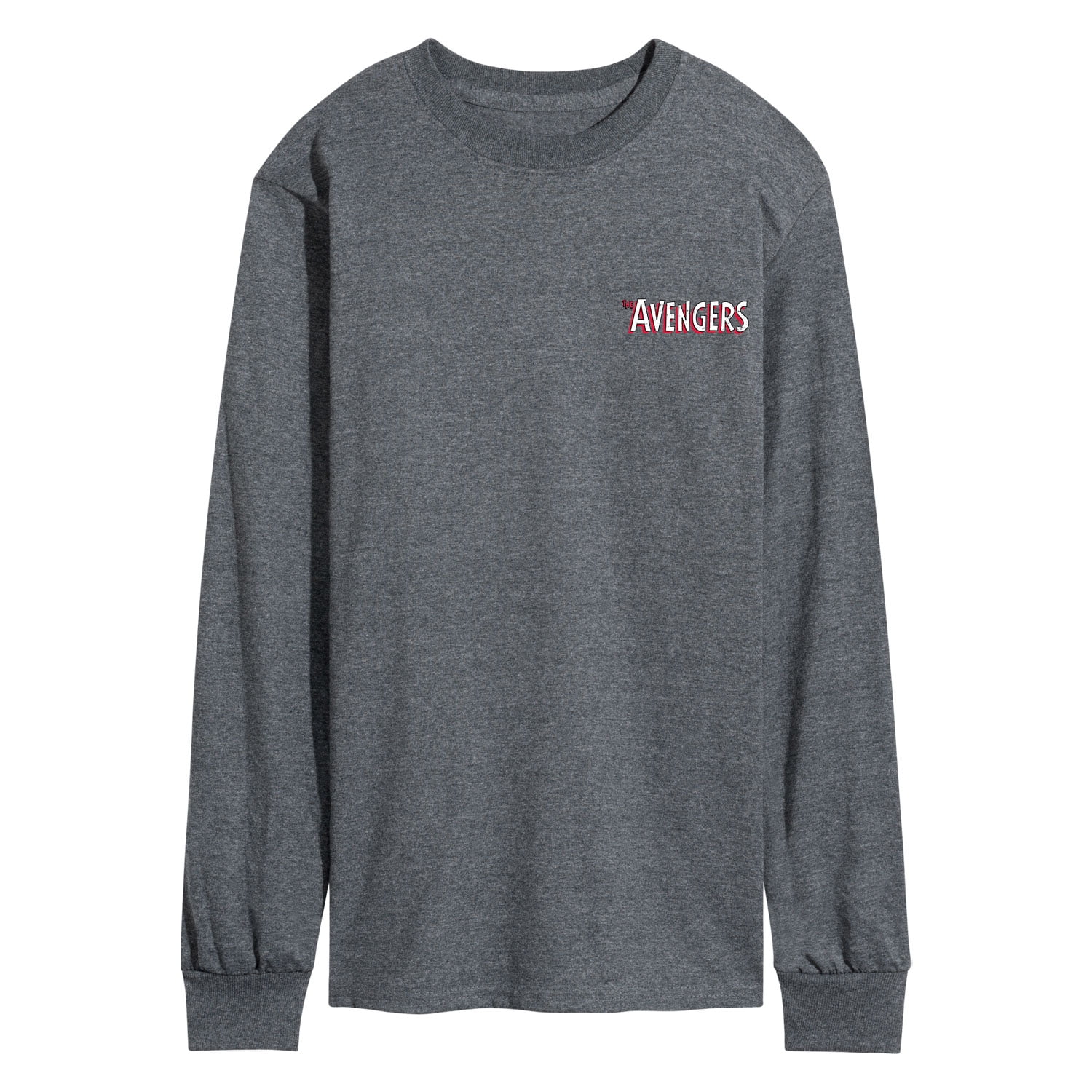Marvel The Avengers - Cast - Adult Long Sleeve Graphic T-Shirt ...