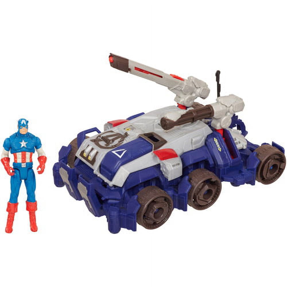 Marvel The Avengers Comic Series Captain America Goliath Assault Tank ...