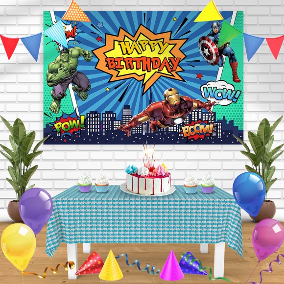Iron Man Party Decorations in Iron Man Party Supplies - Walmart.com