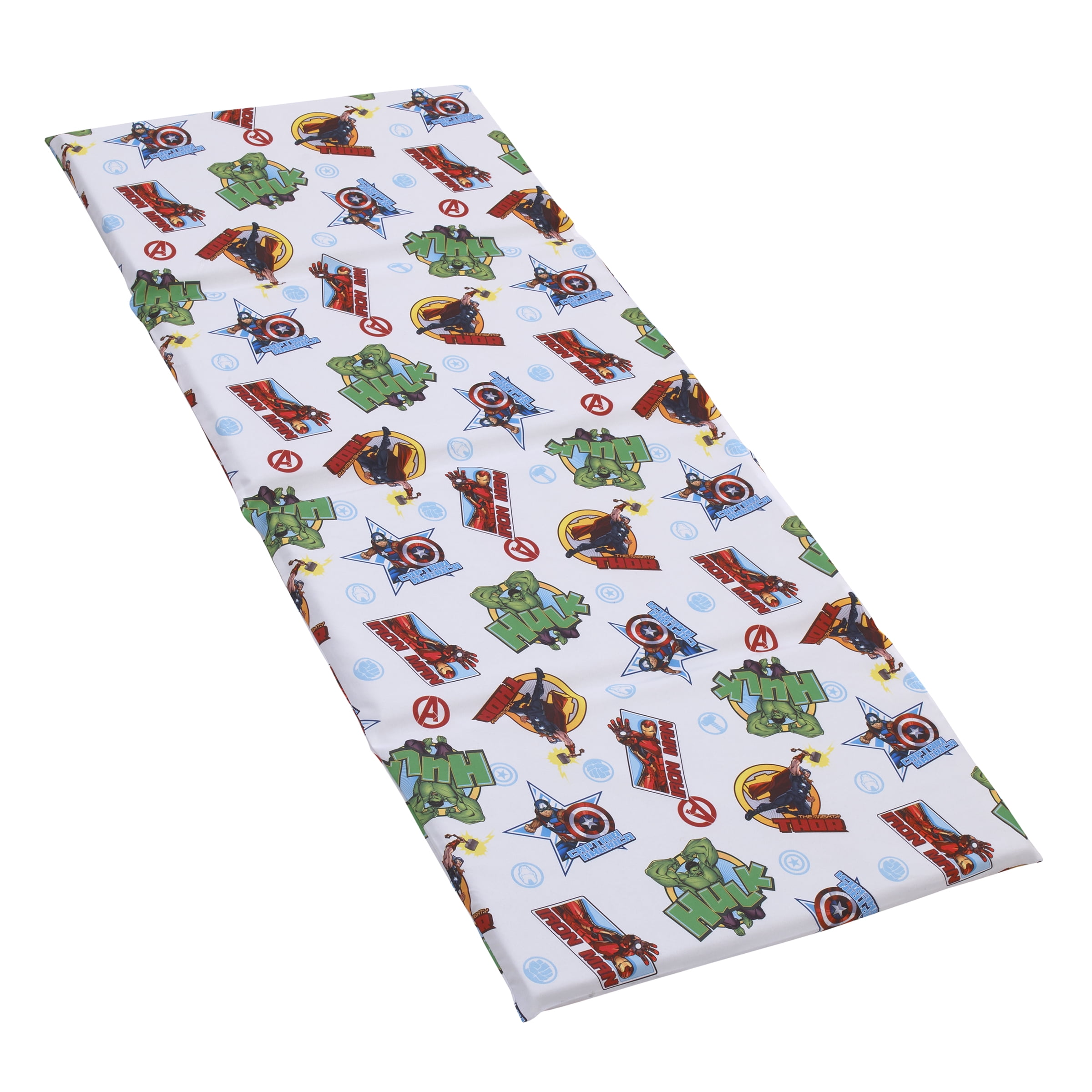 Marvel The Avengers I Am A Hero Preschool Nap Pad Sheet - Walmart.com