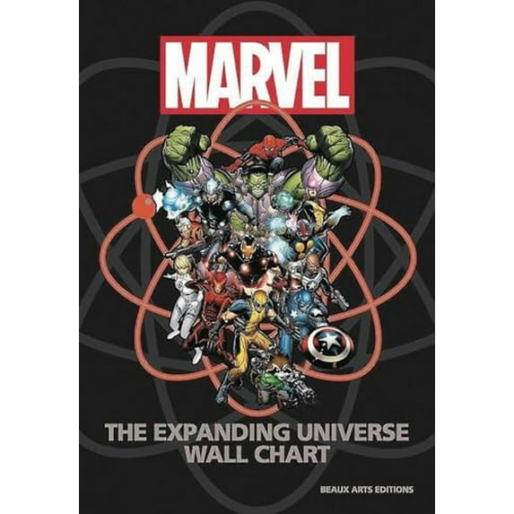 Pre-Owned Marvel: The Expanding Universe Wall Chart (Hardcover ...