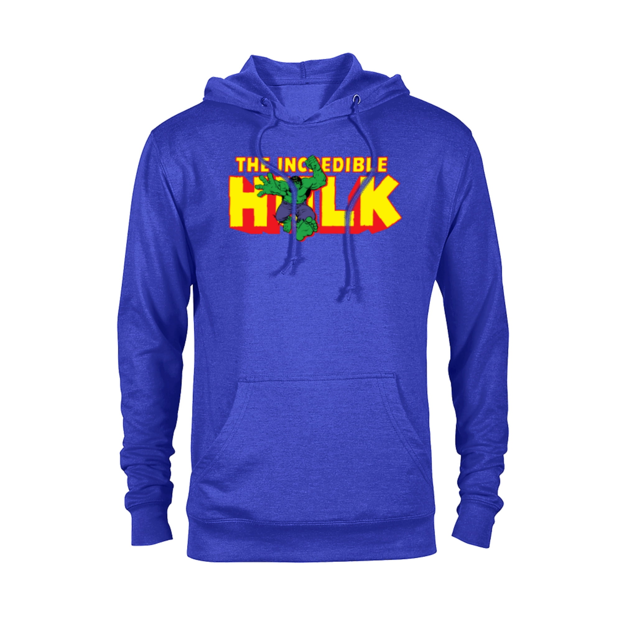 Marvel The Incredible Hulk Retro Comic Logo - Pullover Hoodie for ...