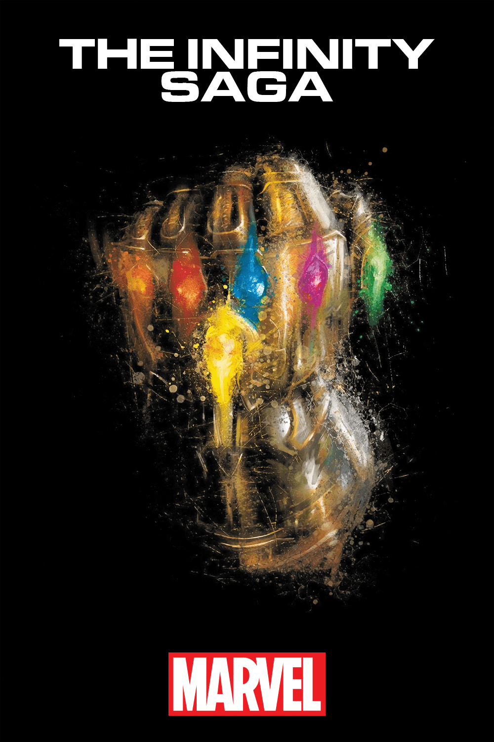 Marvel The Infinity Saga Poster 24x36 - Complete MCU 23 Movie Box Set ...