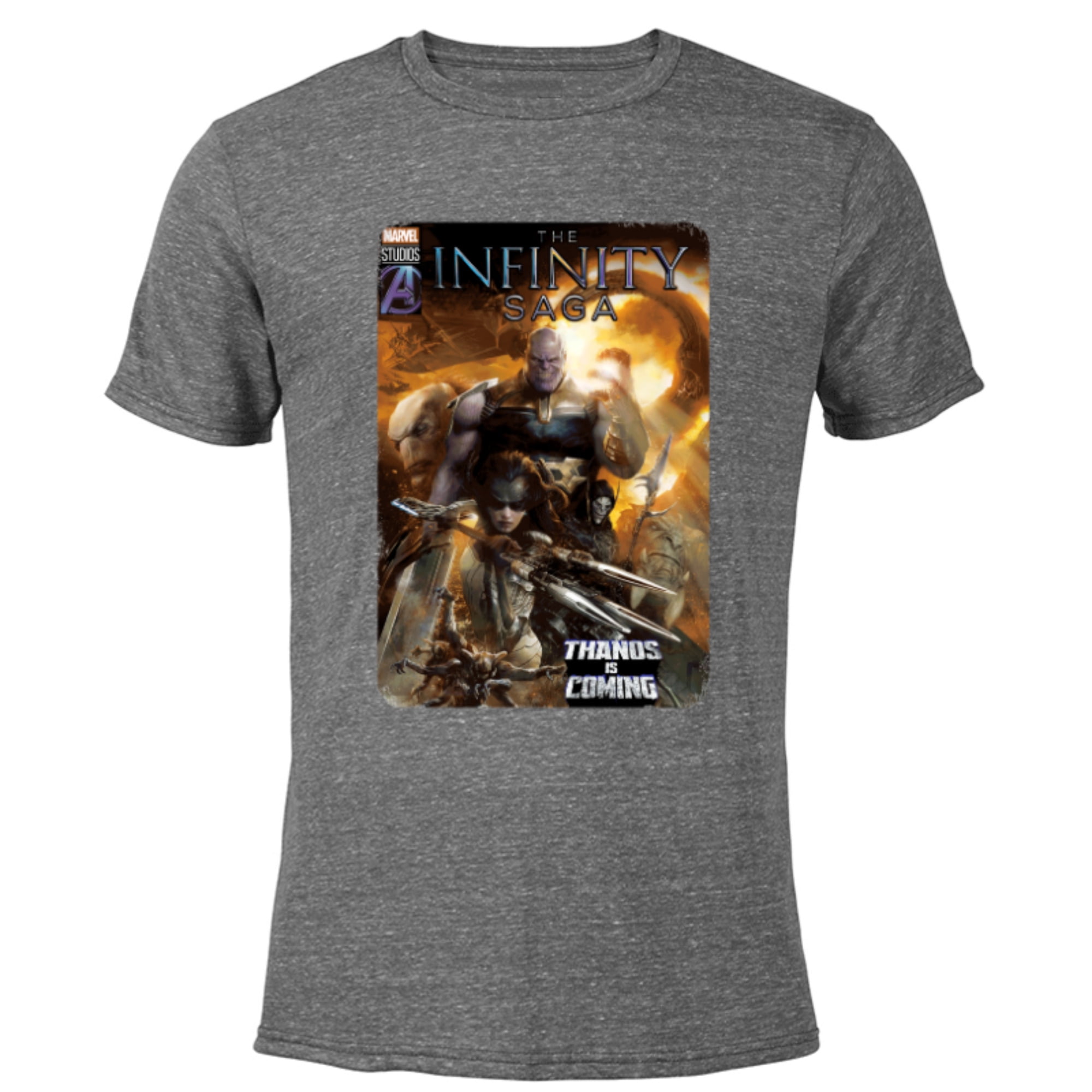 Marvel The Infinity Saga Thanos is Coming Comic Cover - Short Sleeve ...