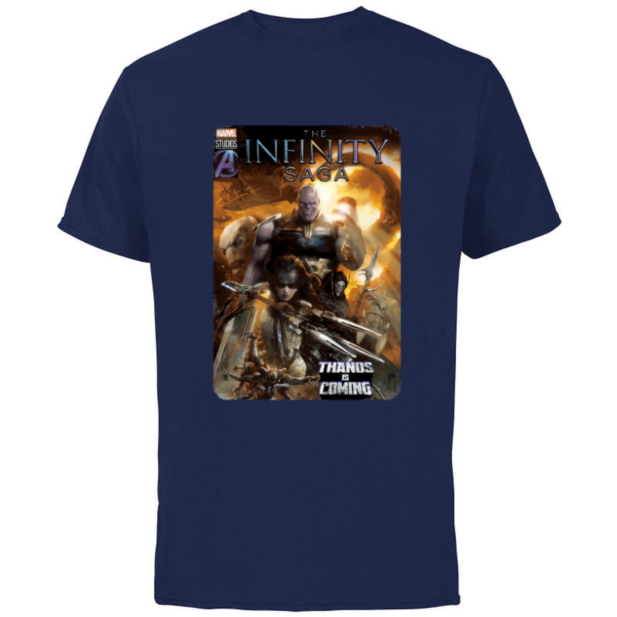 Marvel The Infinity Saga Thanos is Coming Comic Cover - Short Sleeve ...