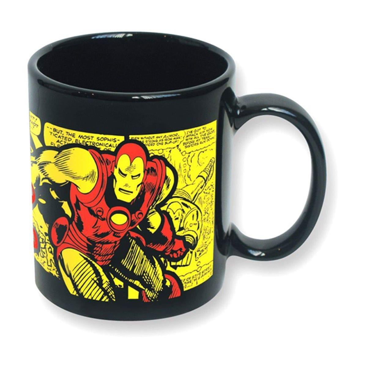 Marvel The Invincible Iron Man Comic Wrap 11 oz Ceramic Mug - Walmart.com