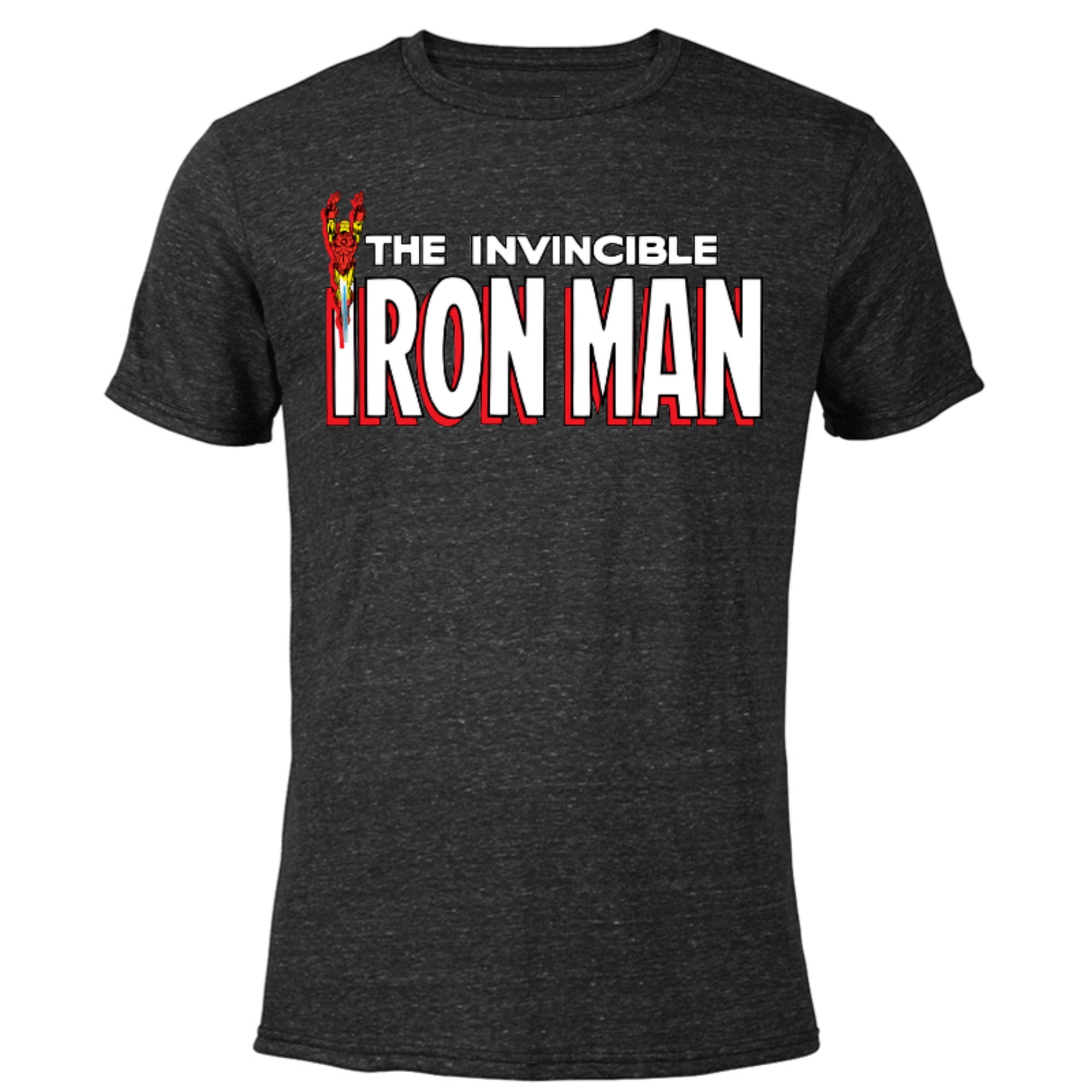 Marvel The Invincible Iron Man Retro Comic Book - Short Sleeve Blended ...