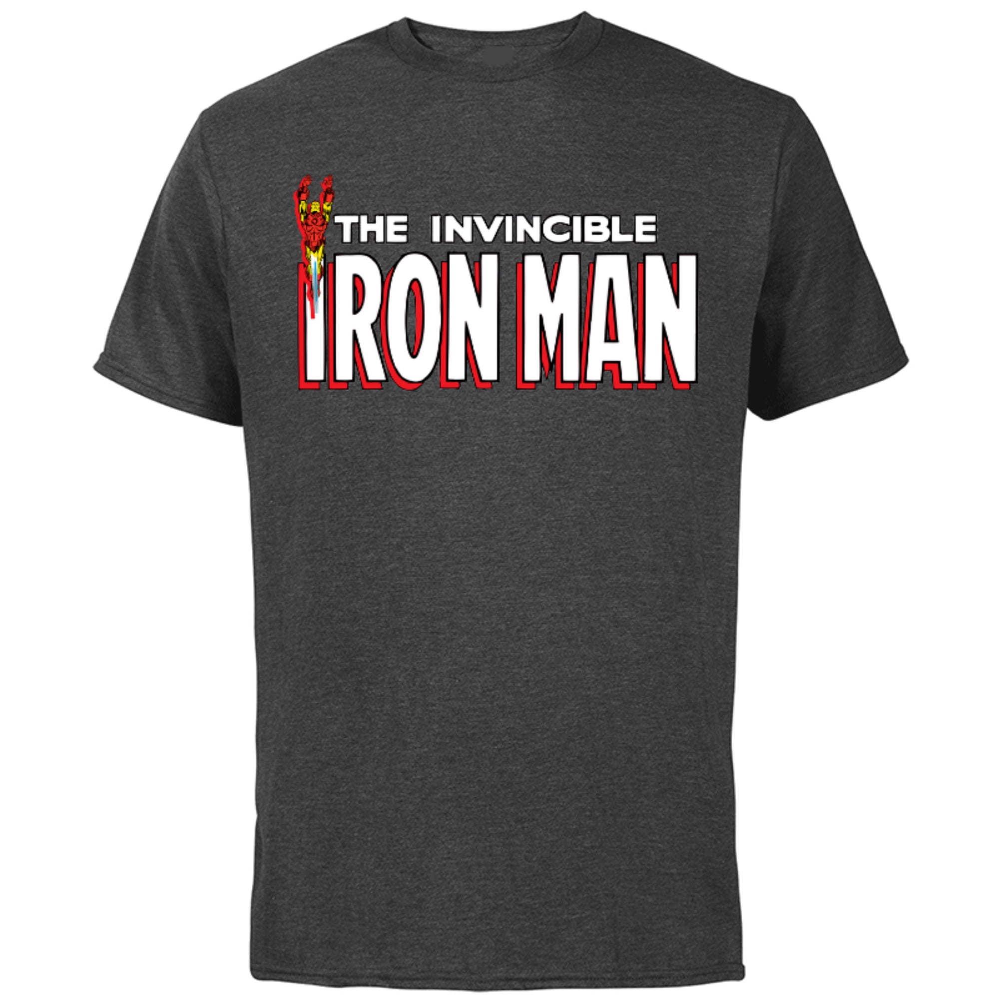 Marvel The Invincible Iron Man Retro Comic Book - Short Sleeve Cotton T ...