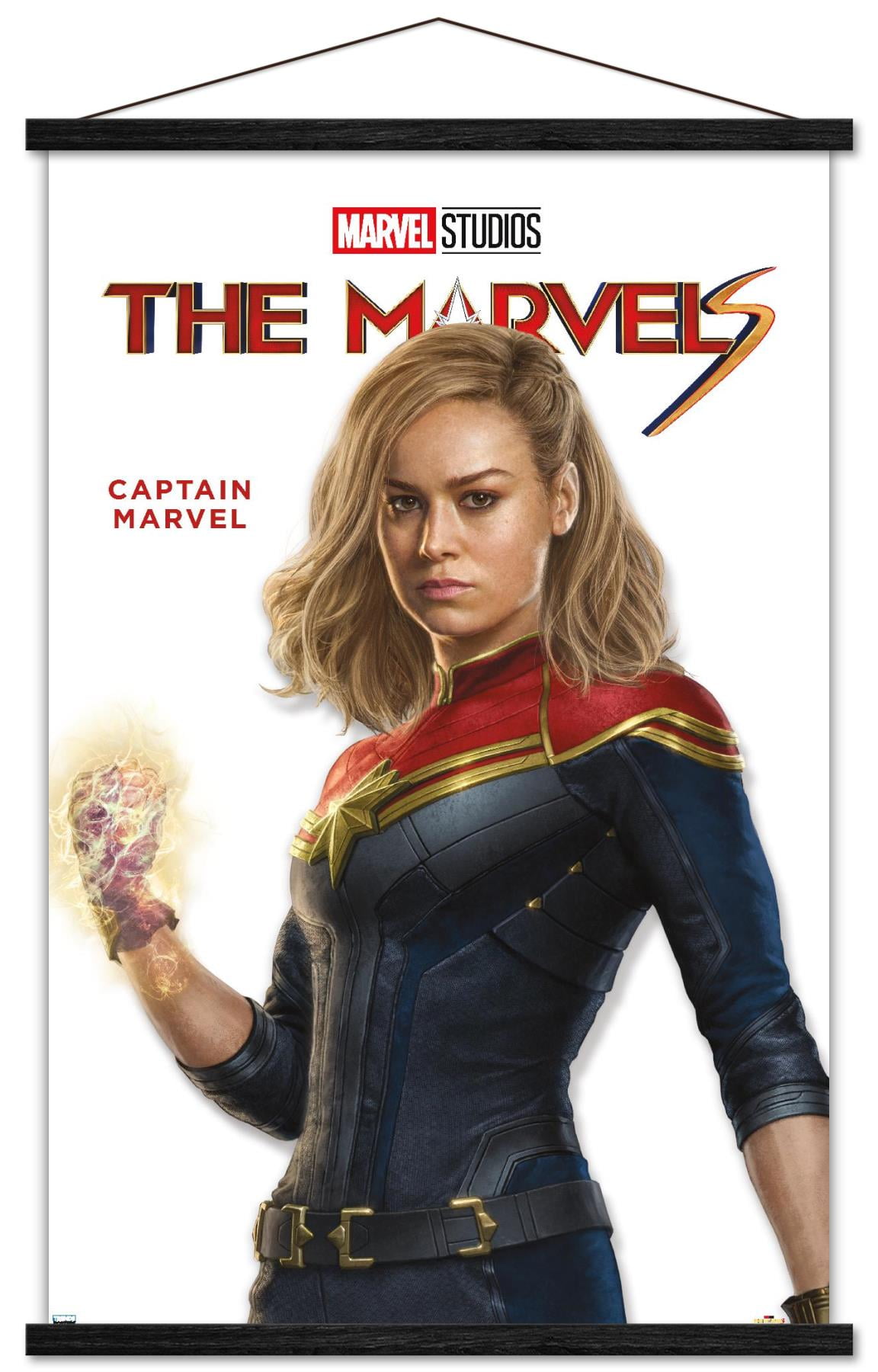 Marvel The Marvels - Captain Marvel Feature Series Wall Poster with ...