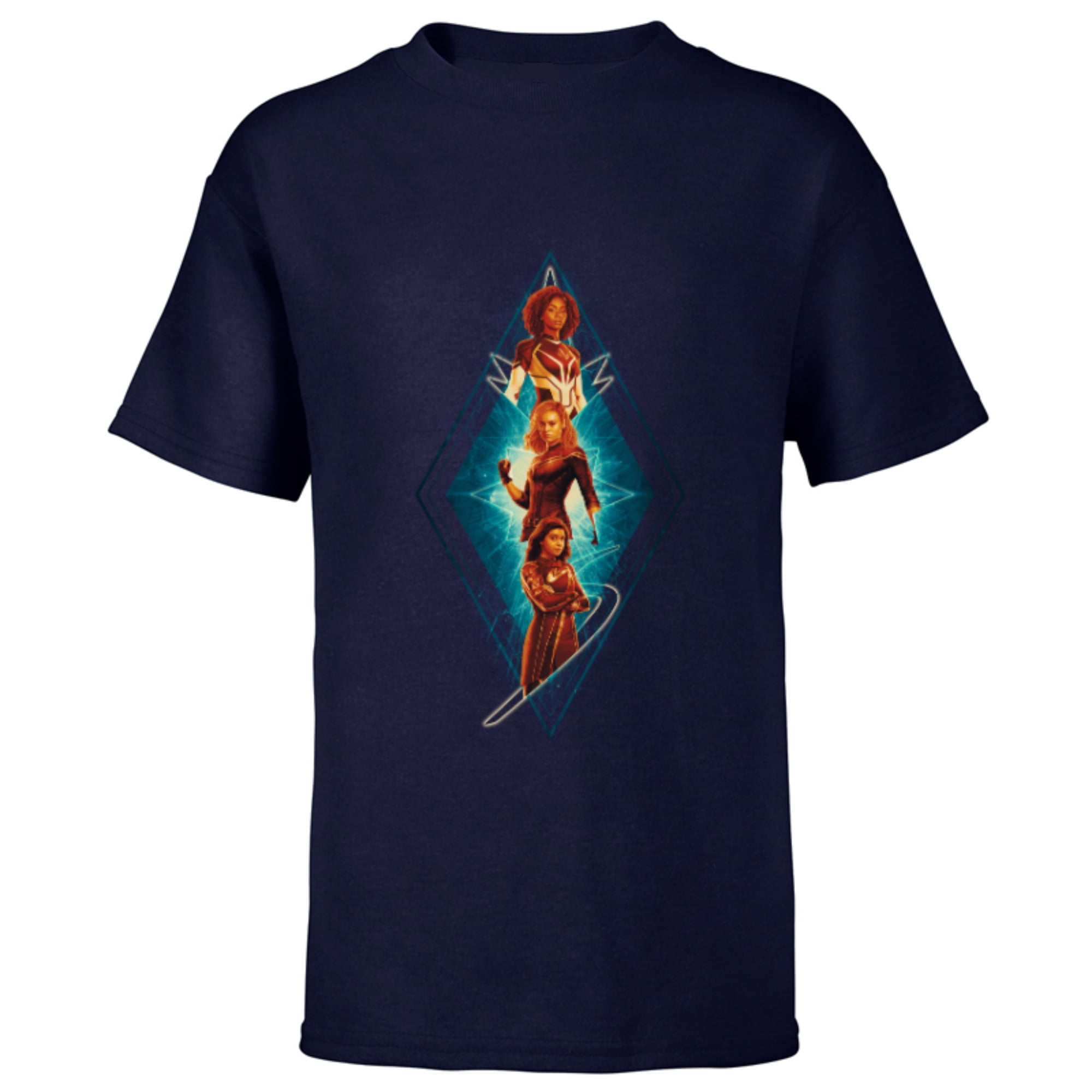 Marvel The Marvels Photon Captain Marvel Ms. Marvel Diamond - Short ...