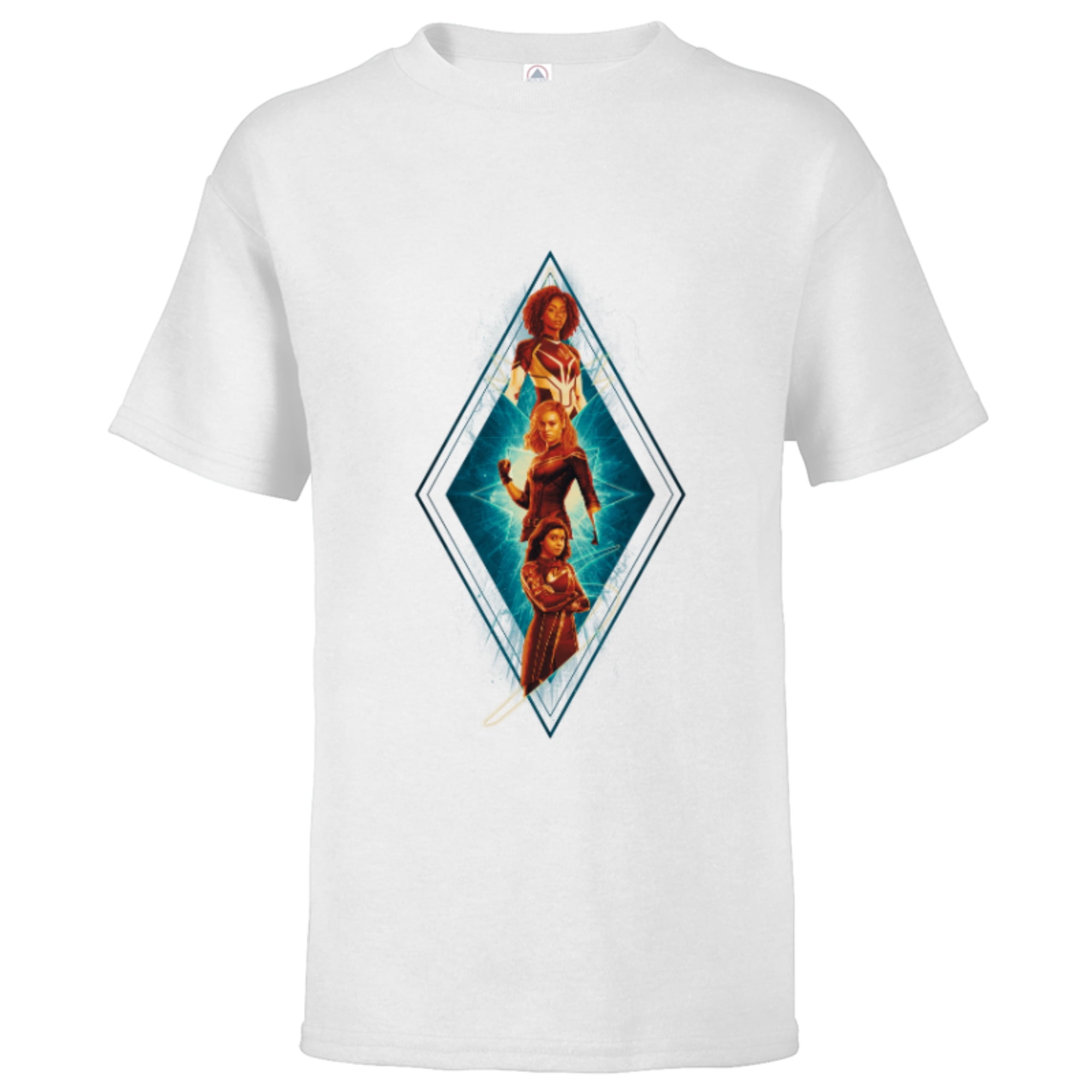 Marvel The Marvels Photon Captain Marvel Ms. Marvel Diamond - Short ...