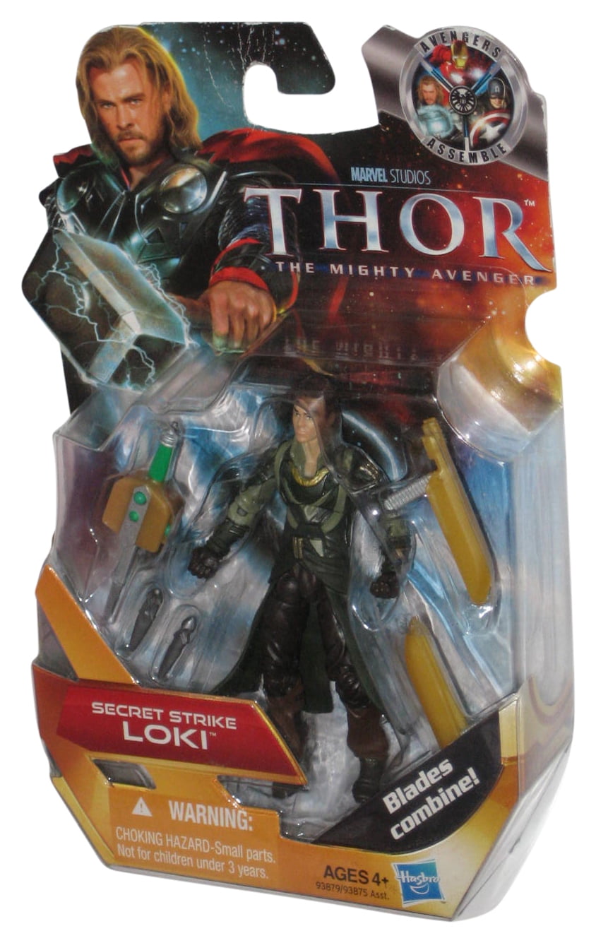 Marvel The Mighty Avenger Secret Strike Loki Action Figure #04 ...