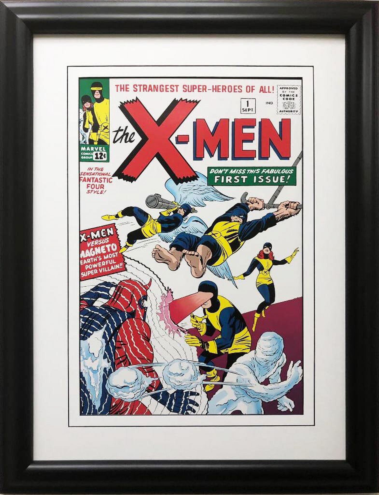 Marvel "The X-Men" #1 Custom Framed Comic Book Poster Generic - Walmart.com