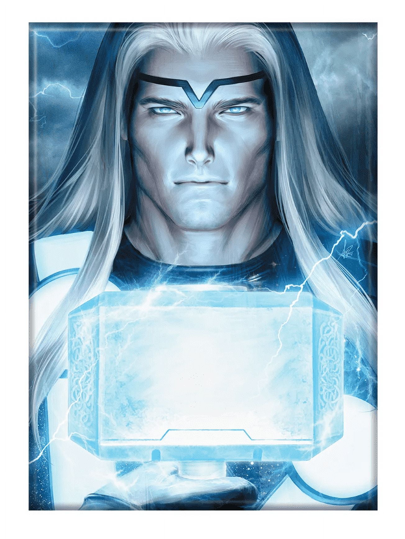 Marvel Thor 1 Artgerm Variant Magnet Ata-Boy Magnet 2.5" X 3.5" - Walmart.com
