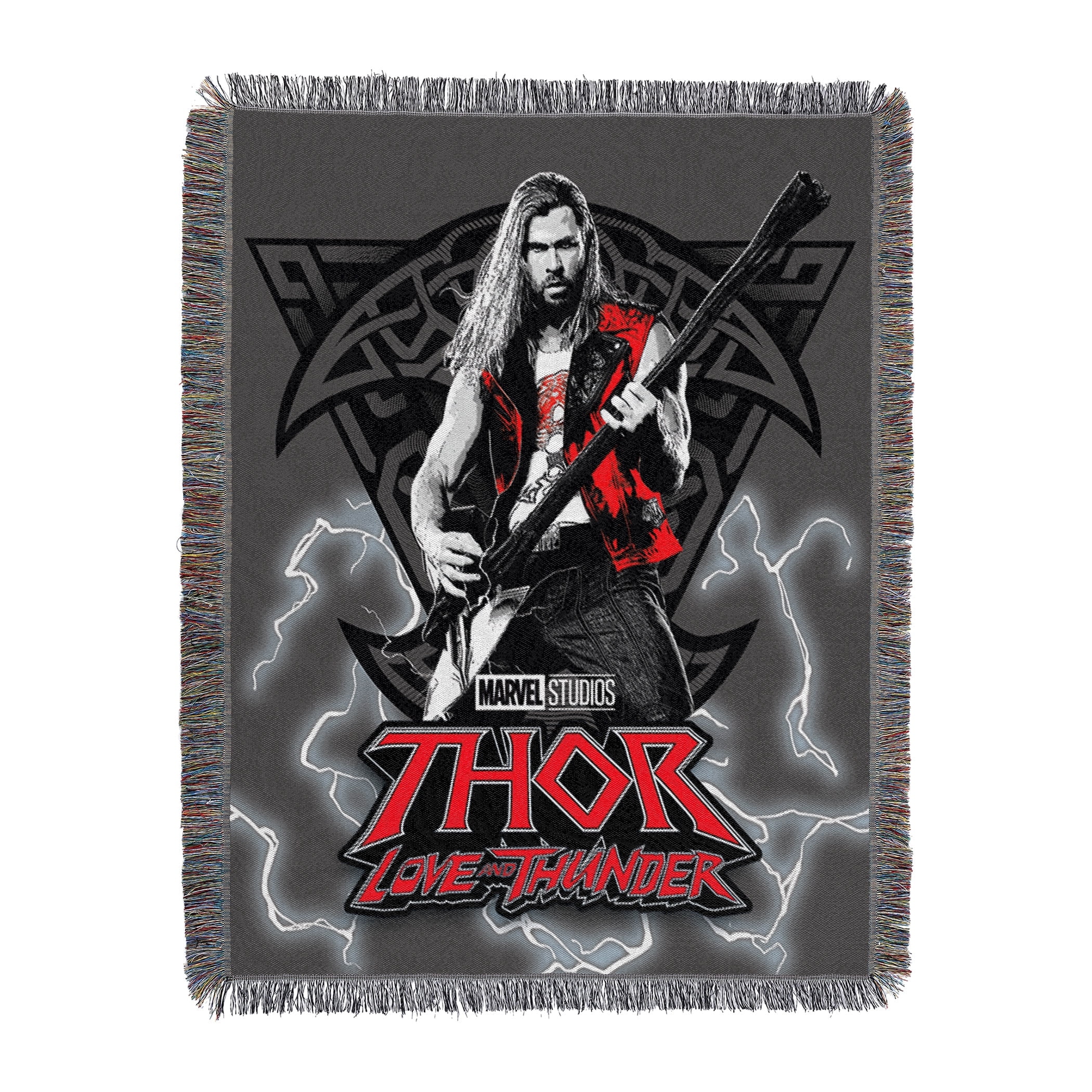 Marvel Thor 4 Thors Axe Woven Tapestry Throw Blanket - Walmart.com
