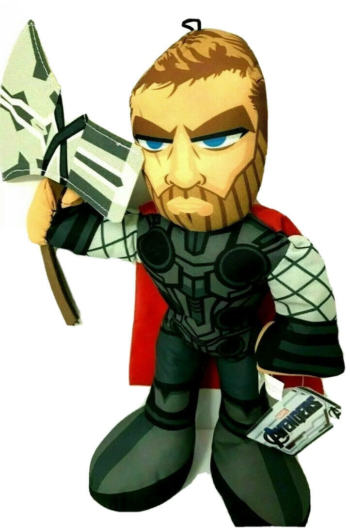 Marvel Thor Classic 14 Inch Stuffed Plush Toy - Walmart.com