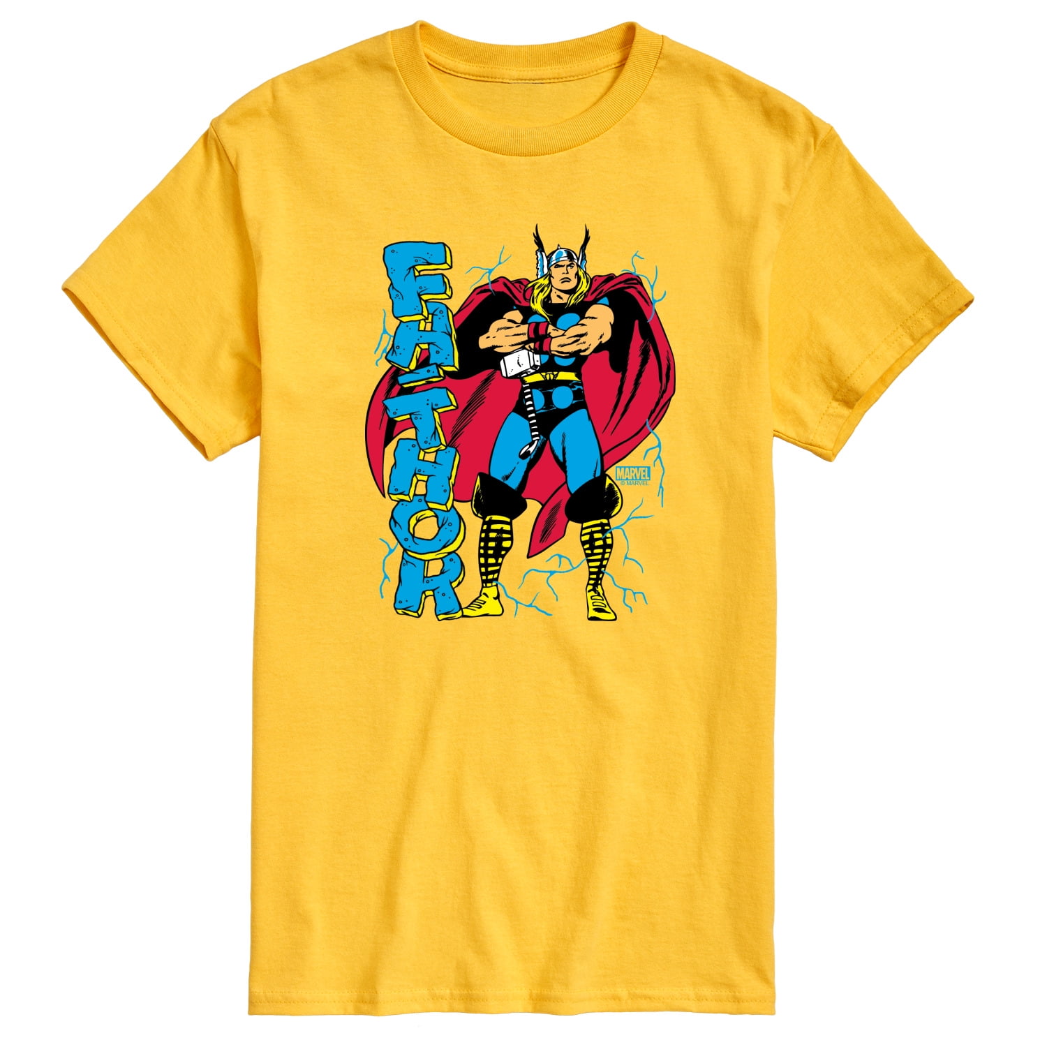 Marvel Thor - Fathor - Men's Short Sleeve Graphic T-Shirt - Walmart.com