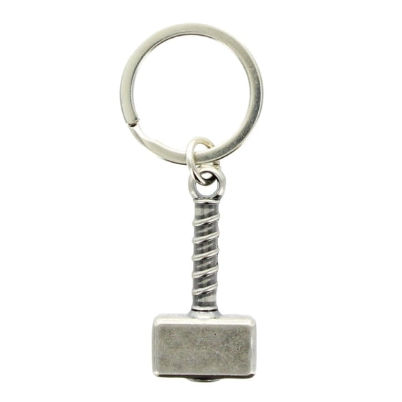 Marvel Thor Hammer Metal Key Chain - Walmart.com