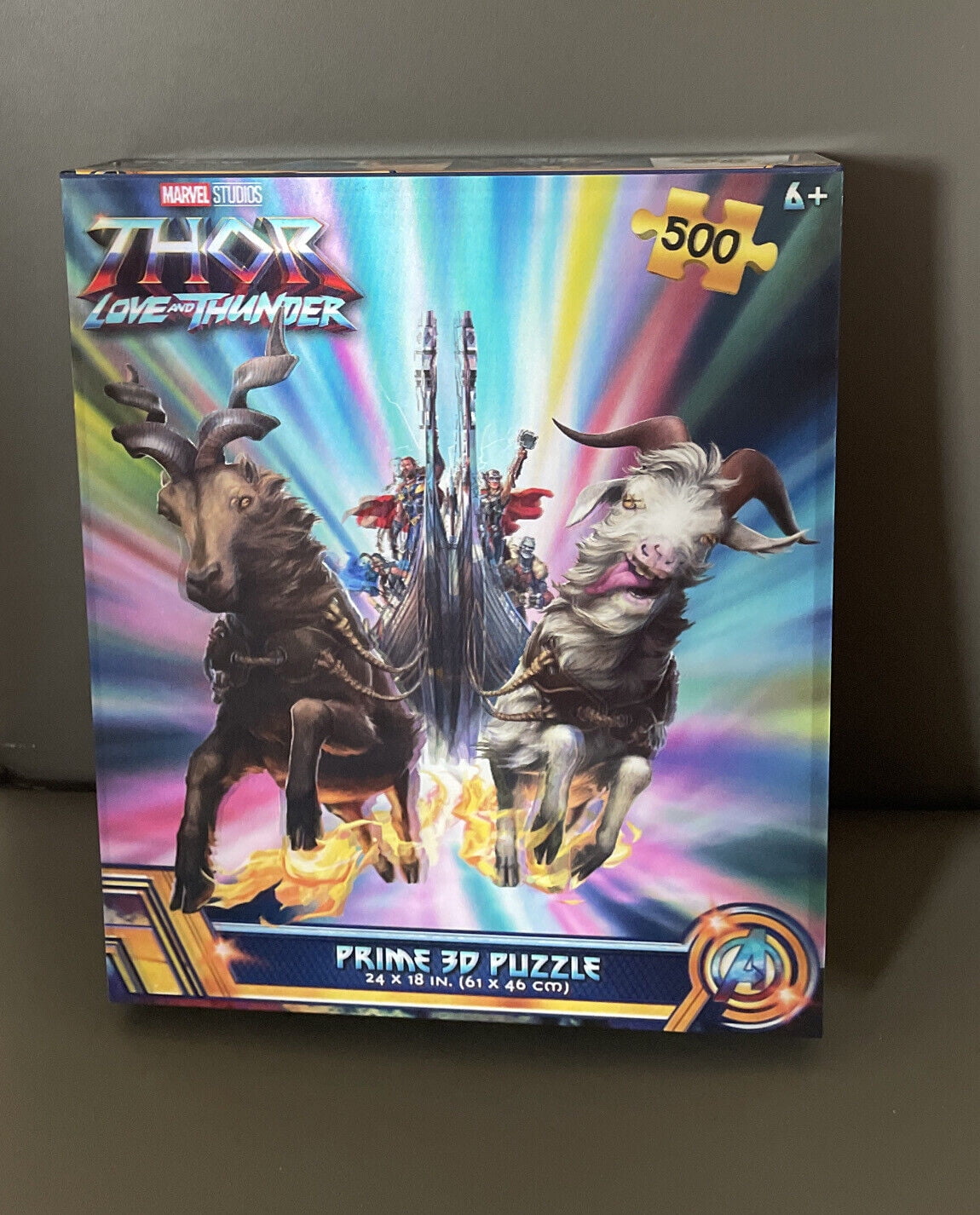 Marvel Thor Love and Thunder 500 pc 3D Puzzle - Walmart.com