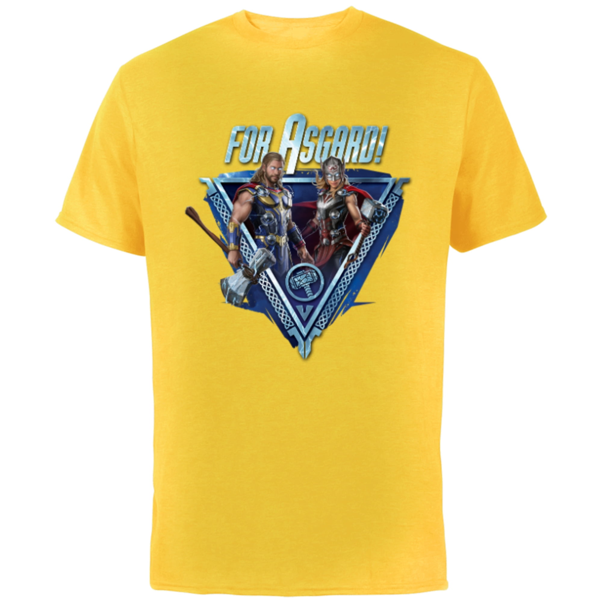 Marvel Thor: Love and Thunder For Asgard! - Short Sleeve Cotton T-Shirt ...