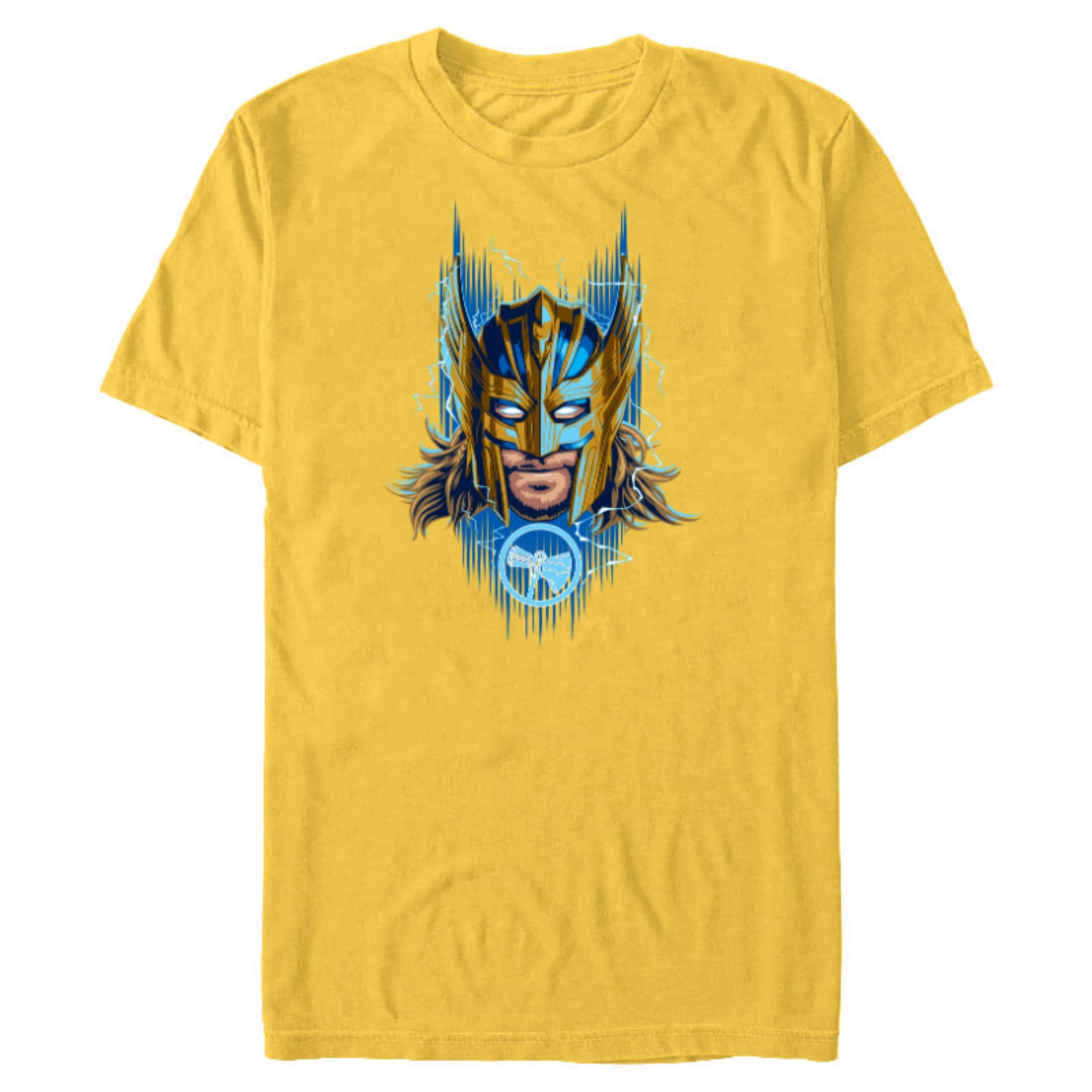 Marvel Thor: Love and Thunder Golden Armor Thor - Short Sleeve Blended ...