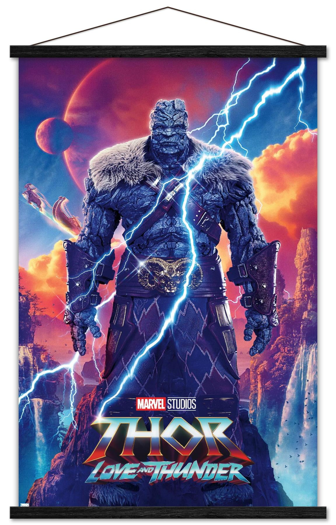 Marvel Thor: Love and Thunder - Korg One Sheet Wall Poster with ...