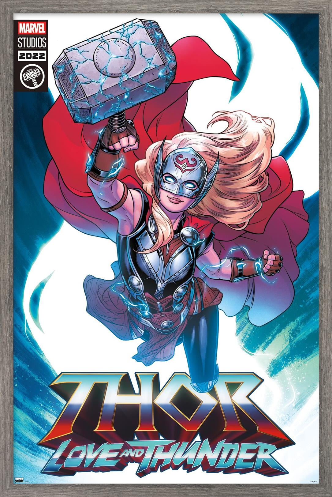 Marvel Thor: Love and Thunder - Mighty Thor Comic Wall Poster, 22.375 ...