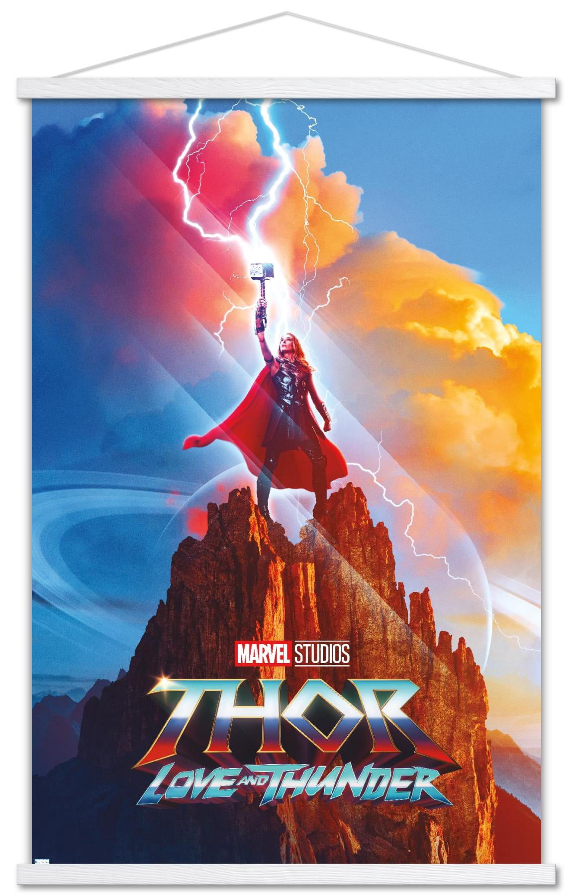 Marvel Thor: Love and Thunder - Mighty Thor One Sheet Wall Poster with ...