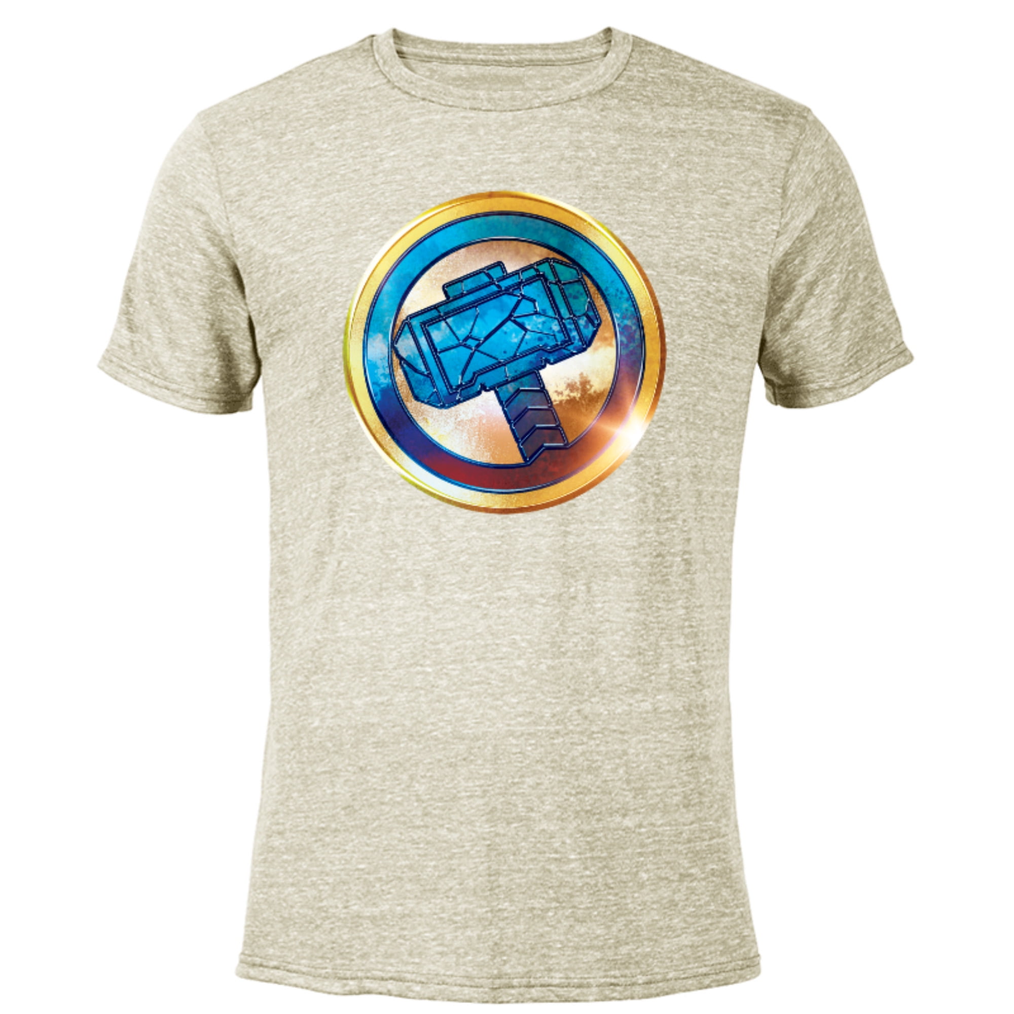 Marvel Thor: Love and Thunder Mjolnir Icon - Short Sleeve Blended T ...