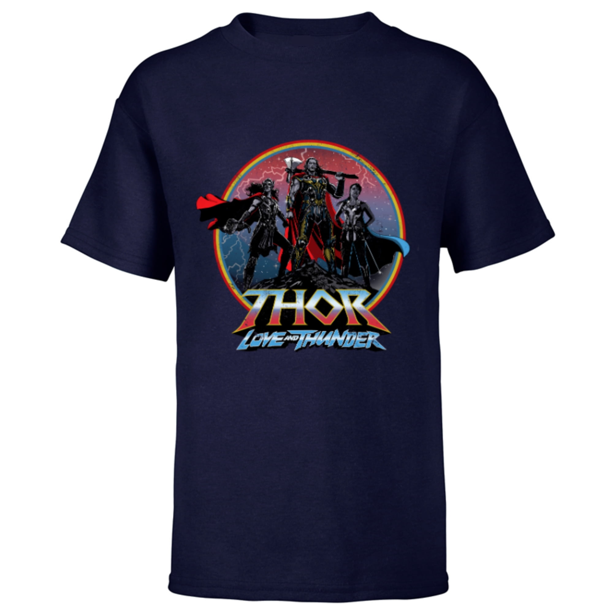 Marvel Thor: Love and Thunder Thor Valkyrie and Jane - Short Sleeve T ...