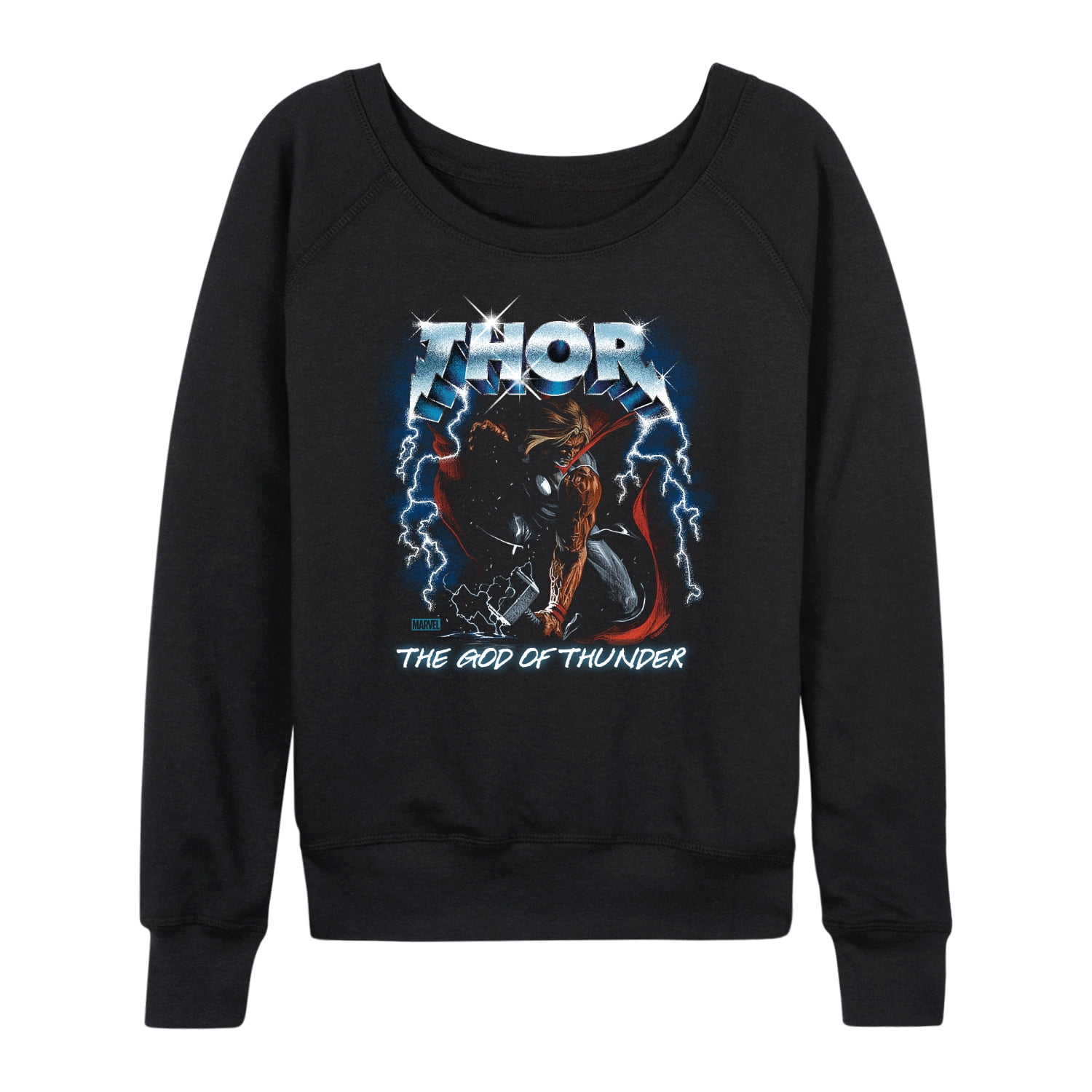 Marvel Thor - Metal Band Style - Women's French Terry Pullover ...