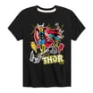 Marvel Thor - Birthday Four - Toddler and Youth Short Sleeve Graphic T ...