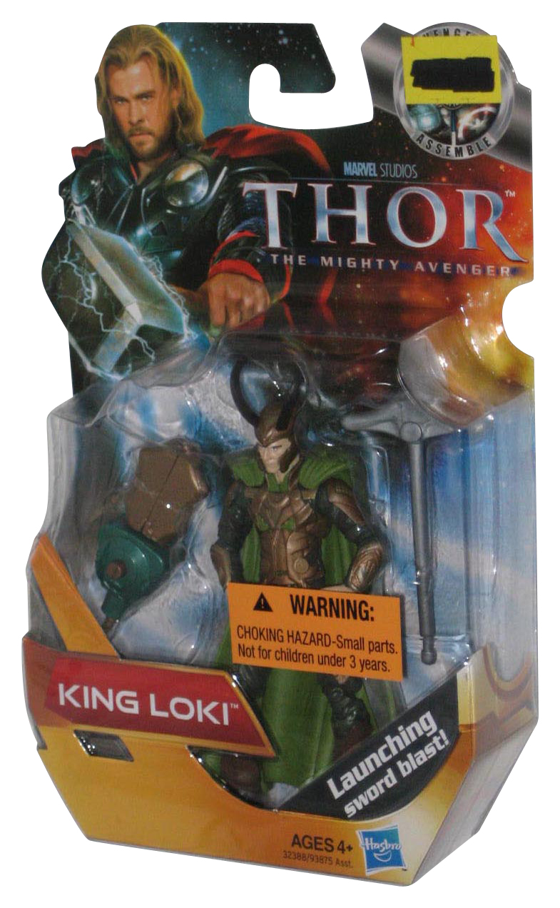 Marvel Thor The Mighty Avenger King Loki (2010) Hasbro 3.75 Inch Action ...