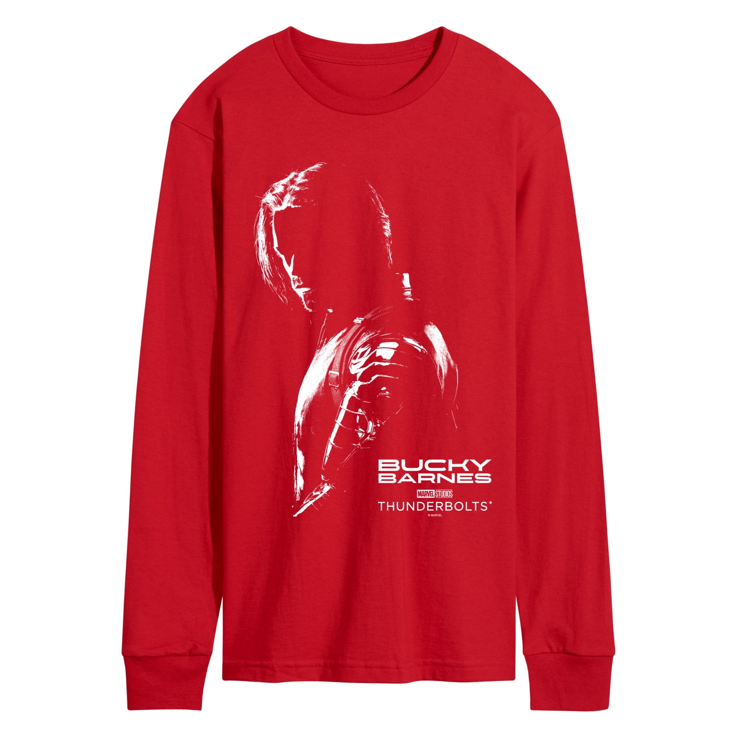Marvel - Thunderbolts Bucky Barnes - Men's Long Sleeve Graphic T-Shirt ...