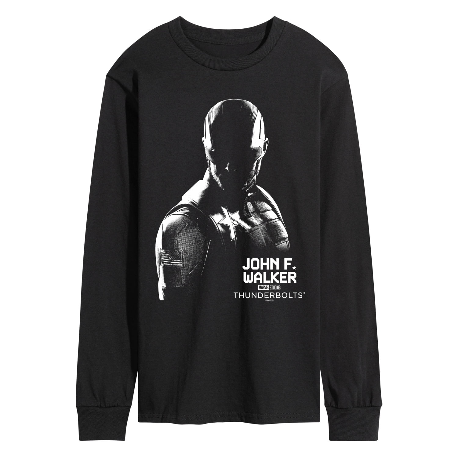 Marvel - Thunderbolts John F Walker - Men's Long Sleeve Graphic T-Shirt ...